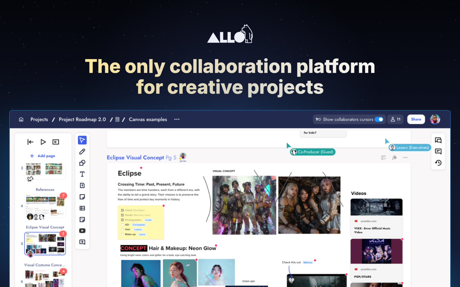 ALLO: The Most Intuitive Visual Collaboration Tool for Creative Teams