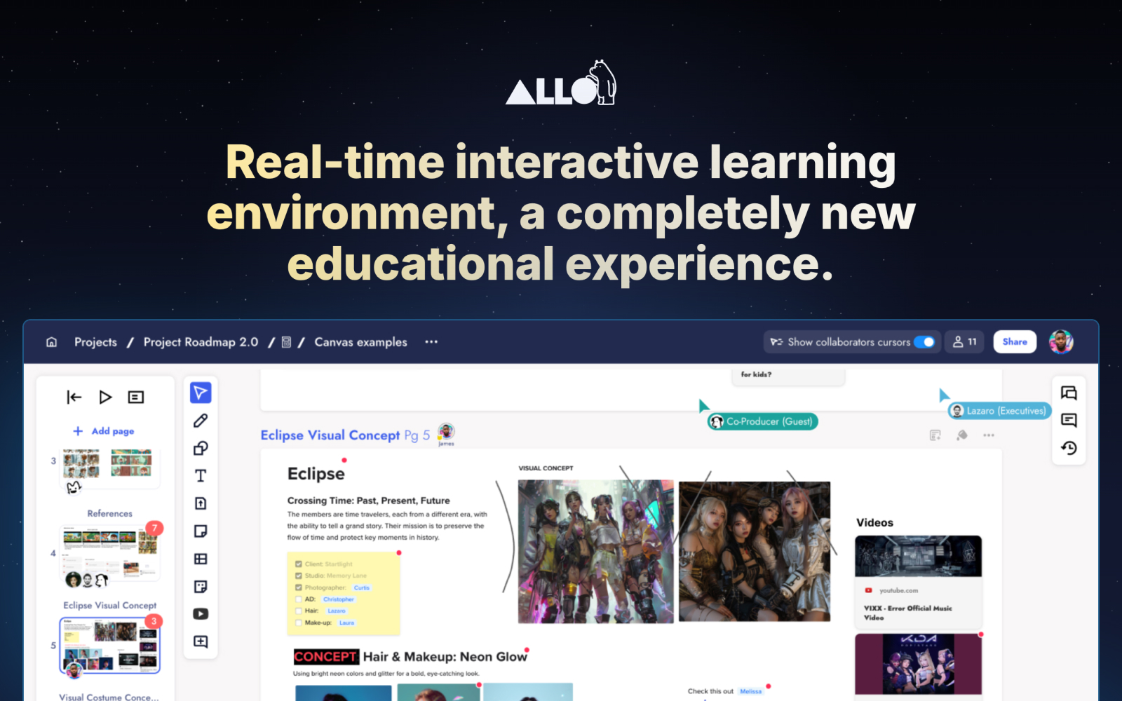 ALLO: A whole new interactive learning experience
